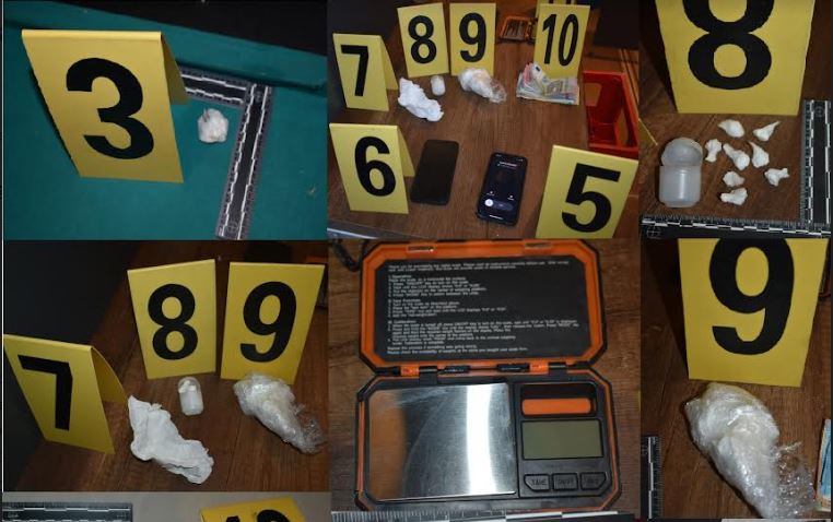 Policia sekuestron drogë në vlerë të 10 mijë eurove, arreston pesë ... Policia sekuestron drogë në vlerë të 10 mijë eurove, arreston pesë ...