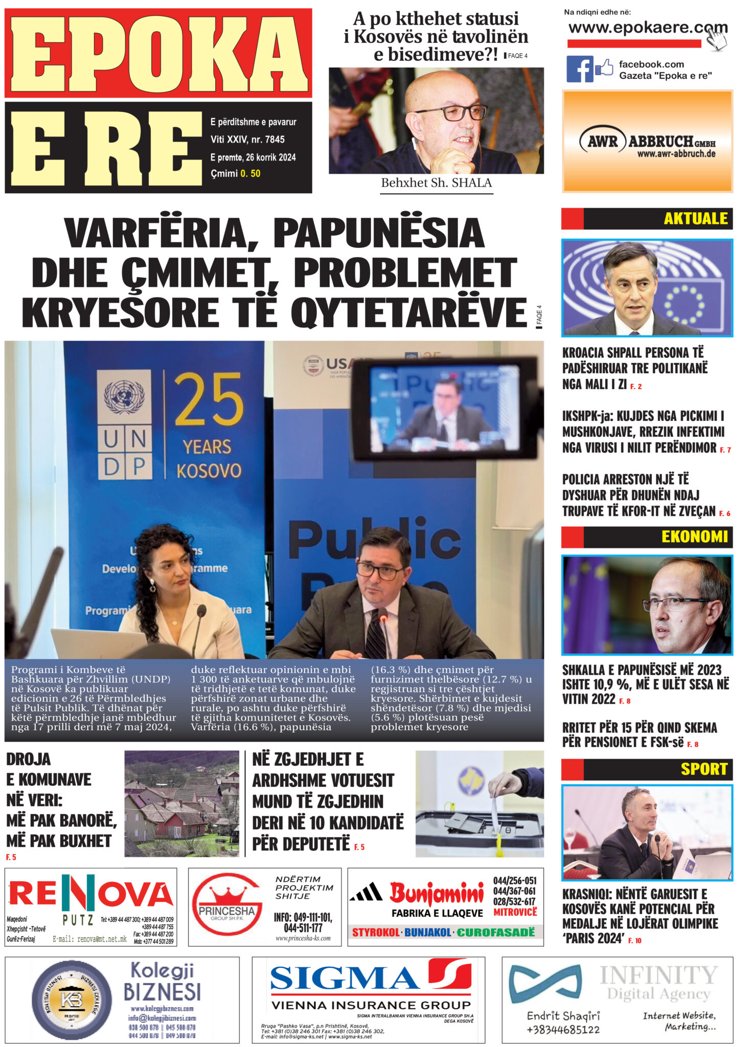 Epoka E Re – Gazeta Më E Guximshme Shqipëtare!