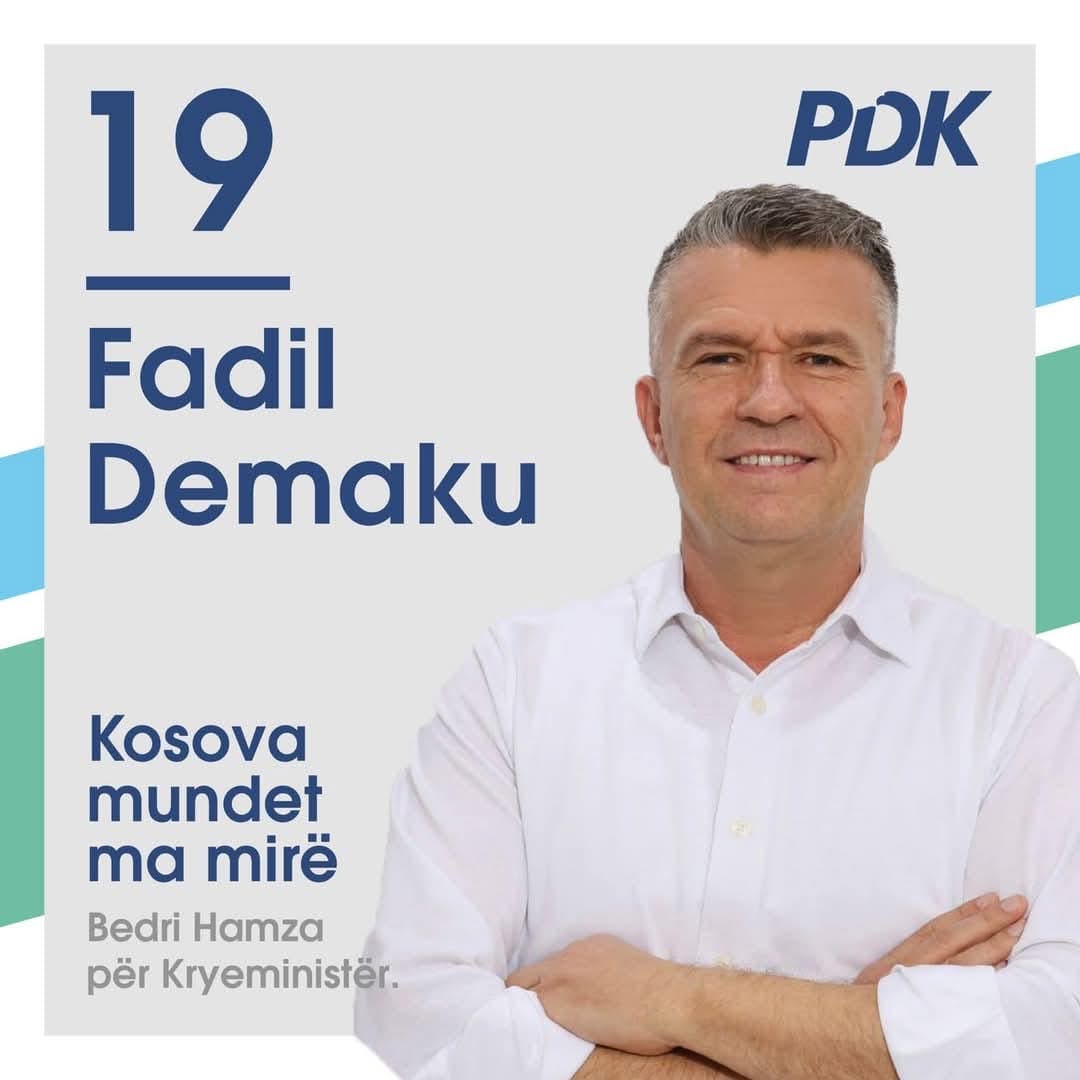 19-shi i PDK-së, Fadil Demaku: Të bashkohemi për një Kosovë më të mirë ...