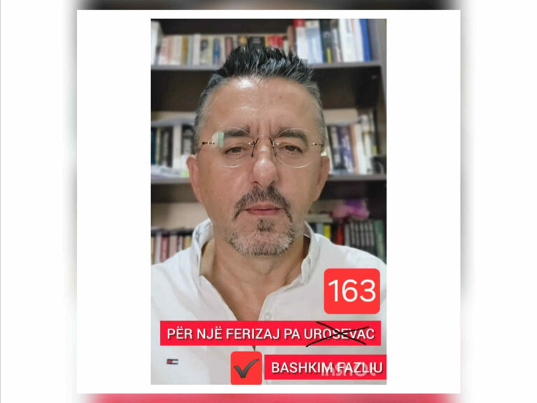 PZAP-i ia refuzoi ankesën për emrin në fletëvotim, Bashkim Fazliu ...