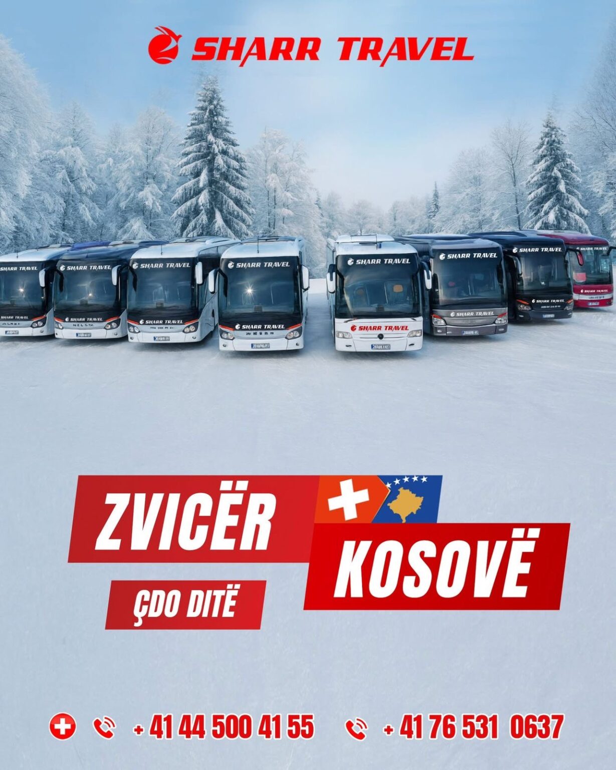 Sharr Travel rrit udhëtimet Zvicër–Kosovë për festat e fundvitit ...